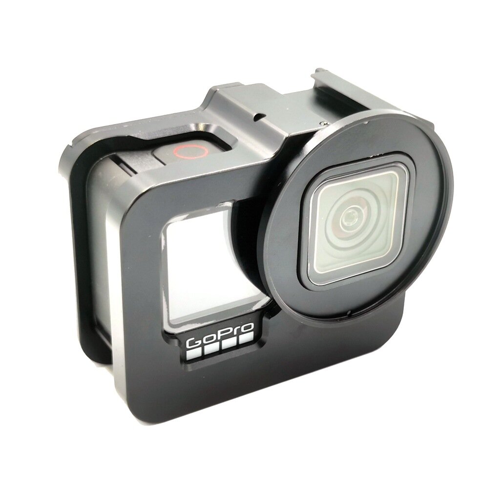 Алюминиевая противоударная рамка MyPads для портативной спортивной экшн-камеры GoPro HERO9 Black Edition черный