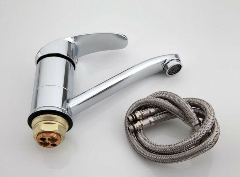 Frap F4539-2 35мм Смеситель шаровый для кухонной мойки (маленький излив 16см)