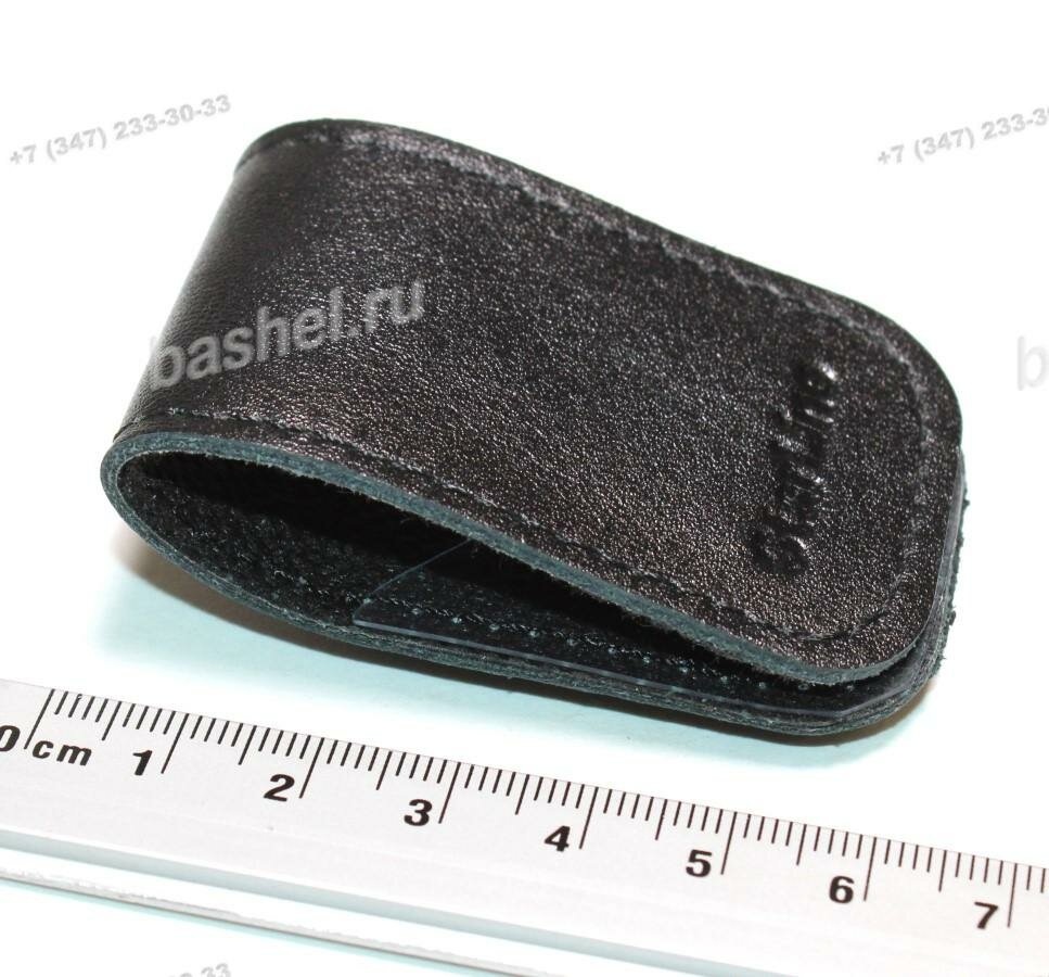 Чехол не ориг. для StarLine метки кожа, чёрный