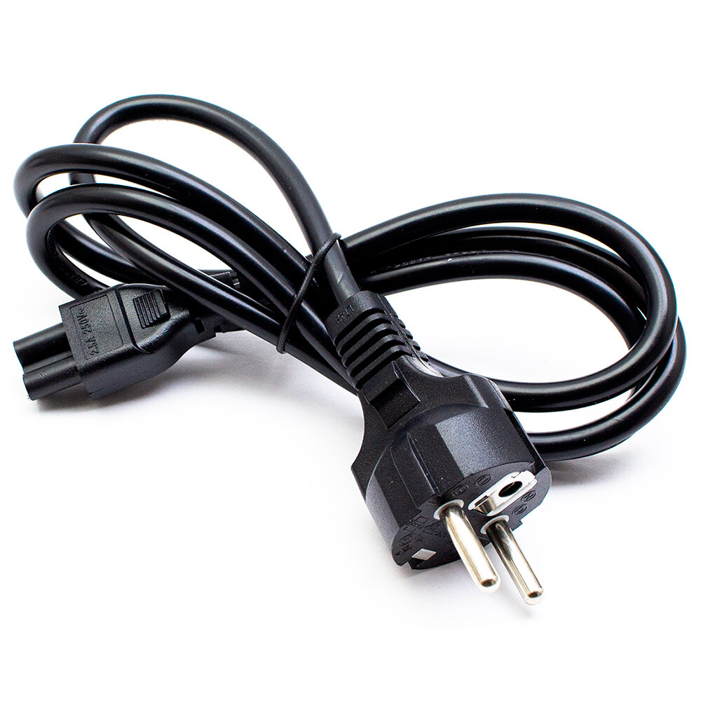Кабель питания CEE 7/7, IEC 320 C5 3 pin медь с заземлением