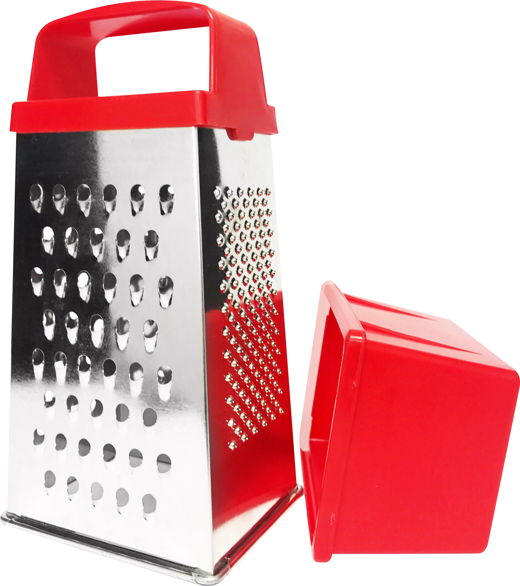 Терка универсальная с пластмассовой ручкой и контейнером (450 мл)