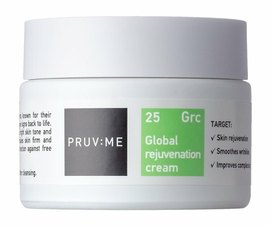 Pruv: Me Grc 25 Global Rejuvenation Cream, Крем для комплексного омоложения кожи лица с ниацинамидом, 50мл