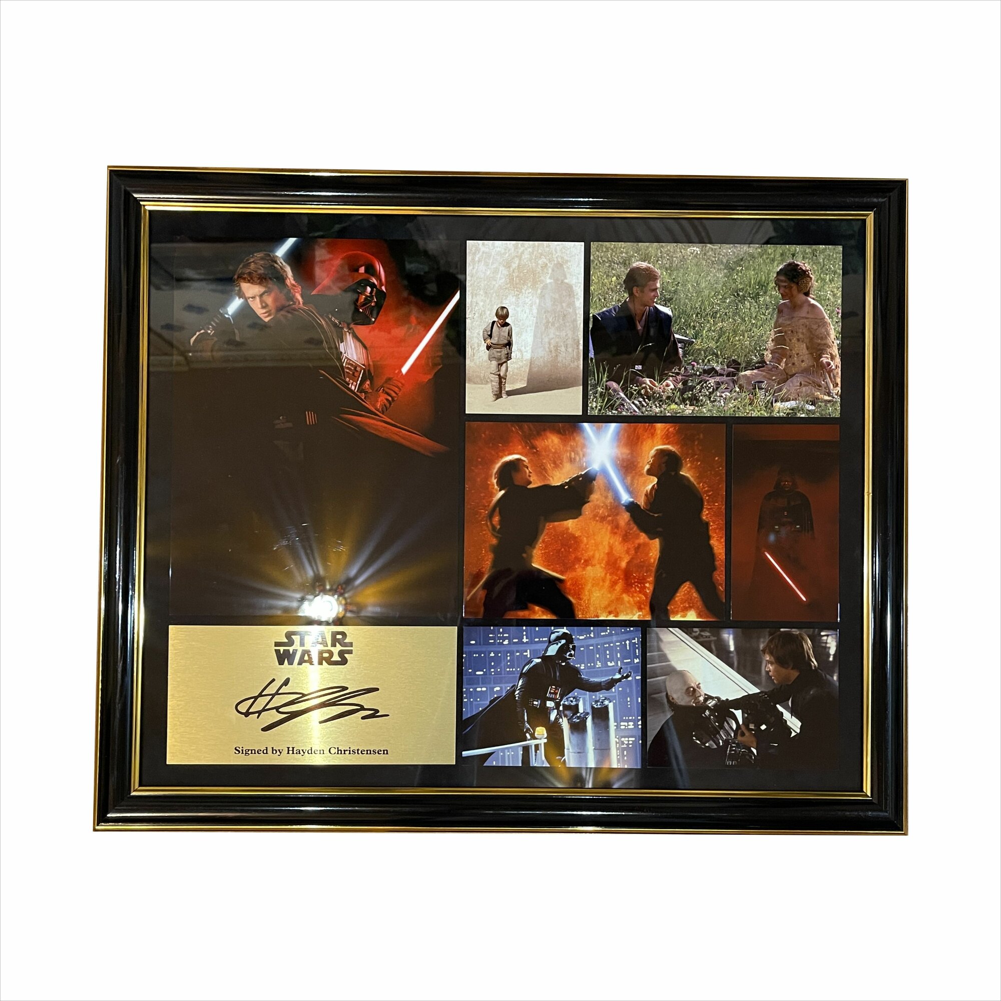 Звездные войны Дарт Вейдер картина с автографом 45х55см