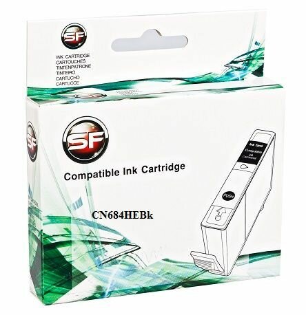 Картридж CN684HE №178XL BK для HP совместимый SuperFine