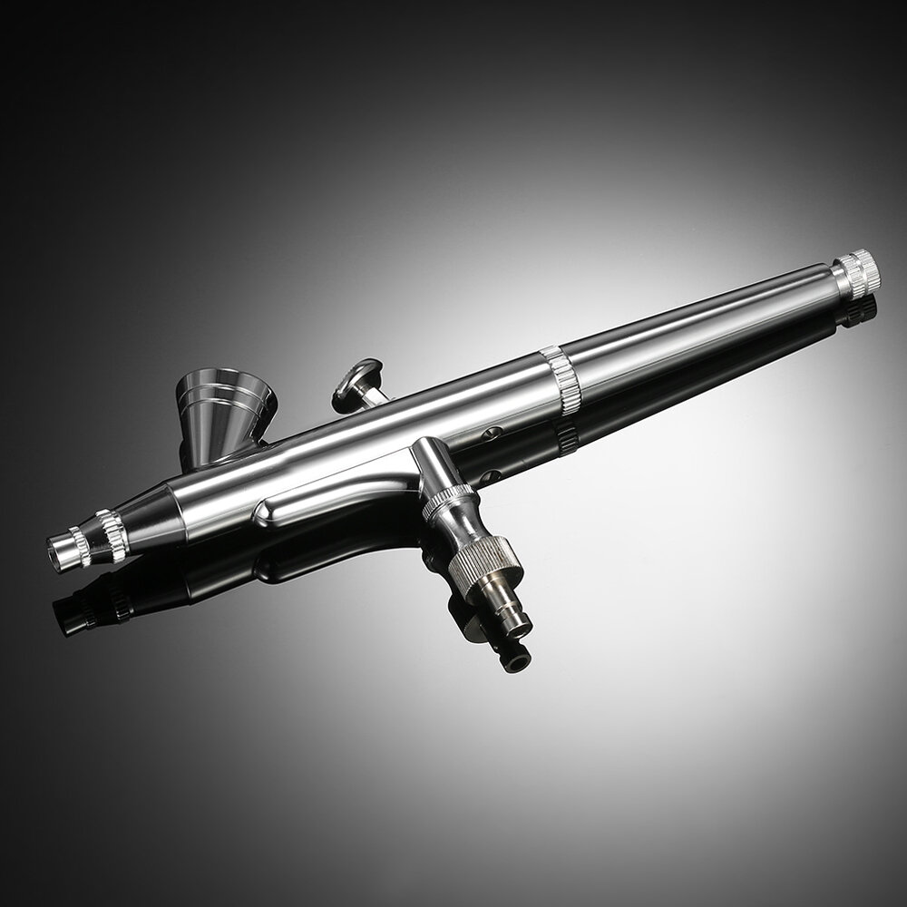 Набор аэрографов KKmoon 0,25 мм с гравитационной подачей, аэрограф для макияжа, татуировки, дизайна ногтей с пластиковым гаечным ключом-капельницей