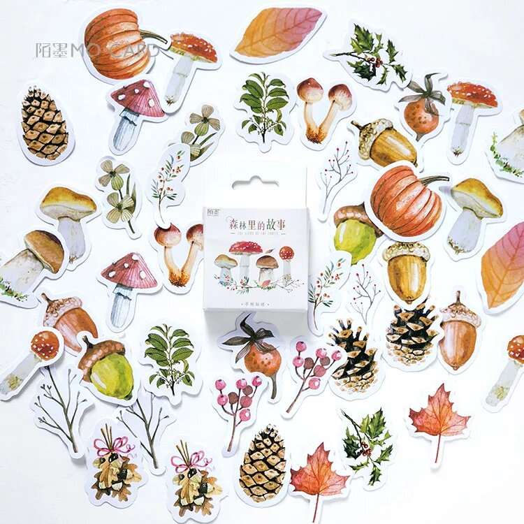 Набор наклеек TouchFIVE "Клубничный сад" Белый, S