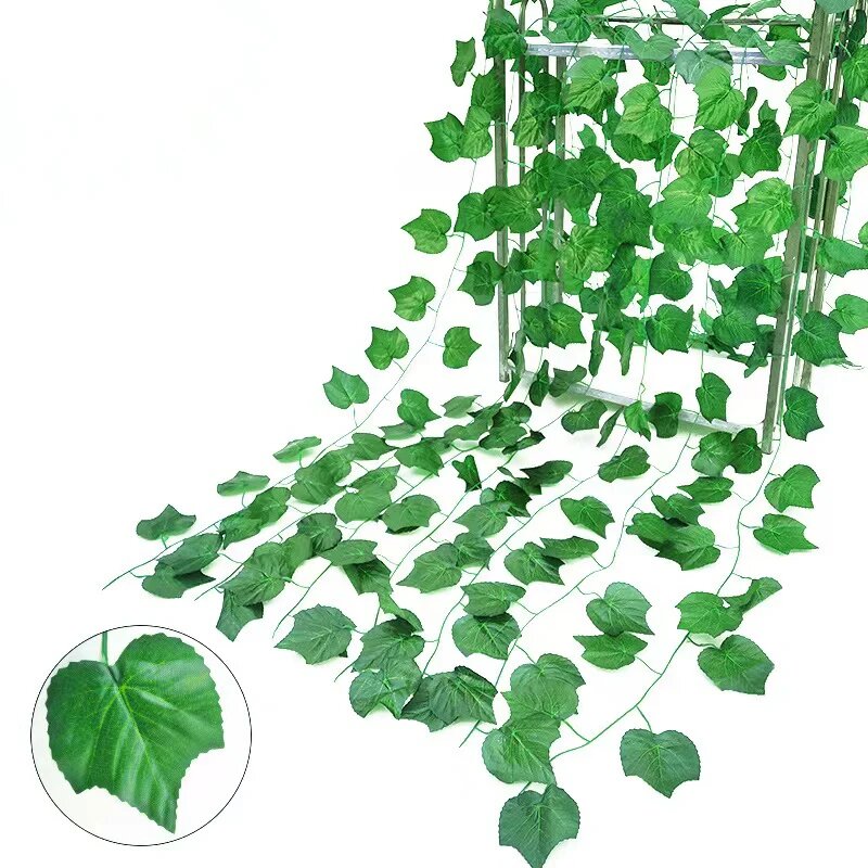 Искусственная лоза, 2.3м, зеленый, 36leaves