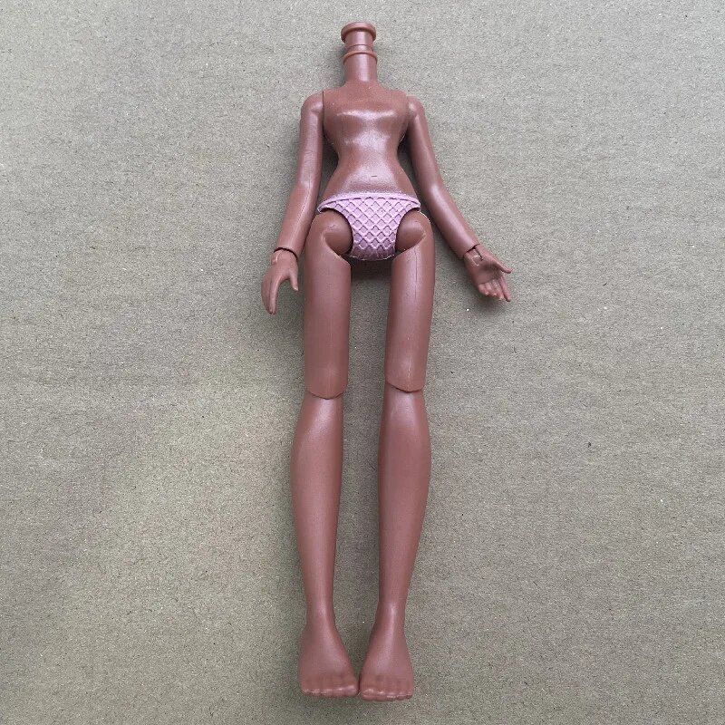 Кукольная голова с шарнирным телом, пластик Розовый, 8