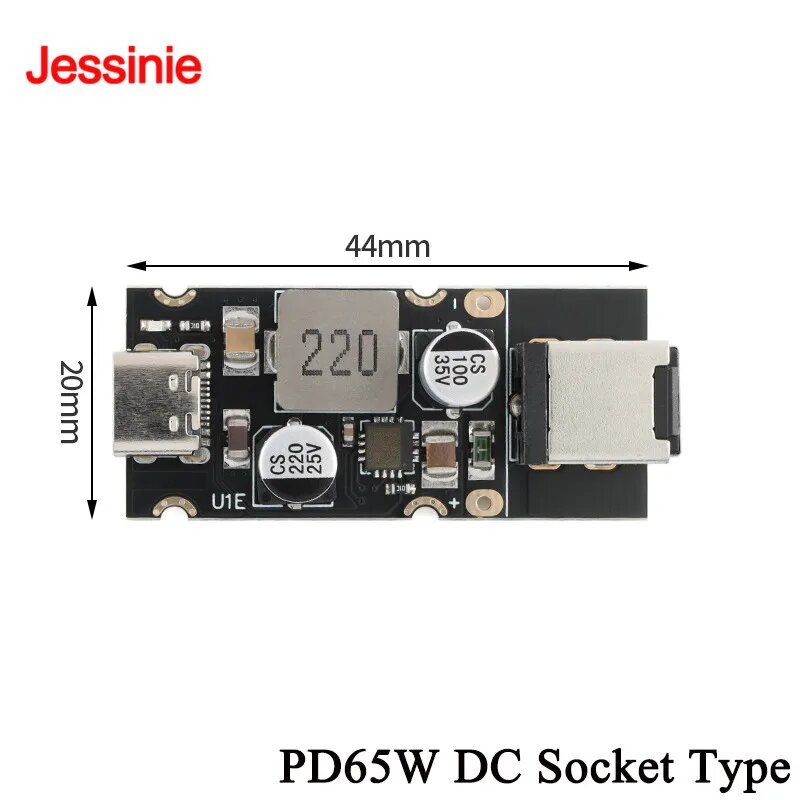 Jessinie PD65W DC Socket Type модуль быстрой зарядки