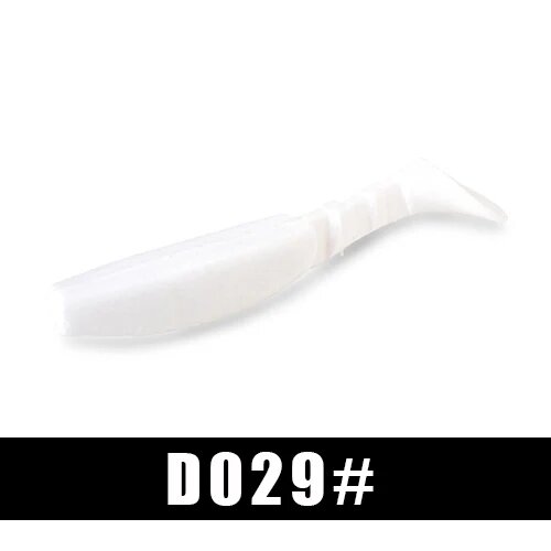 FTK Силиконовая приманка T Tail Jig для морского окуня Белый, 14g-11cm, D029
