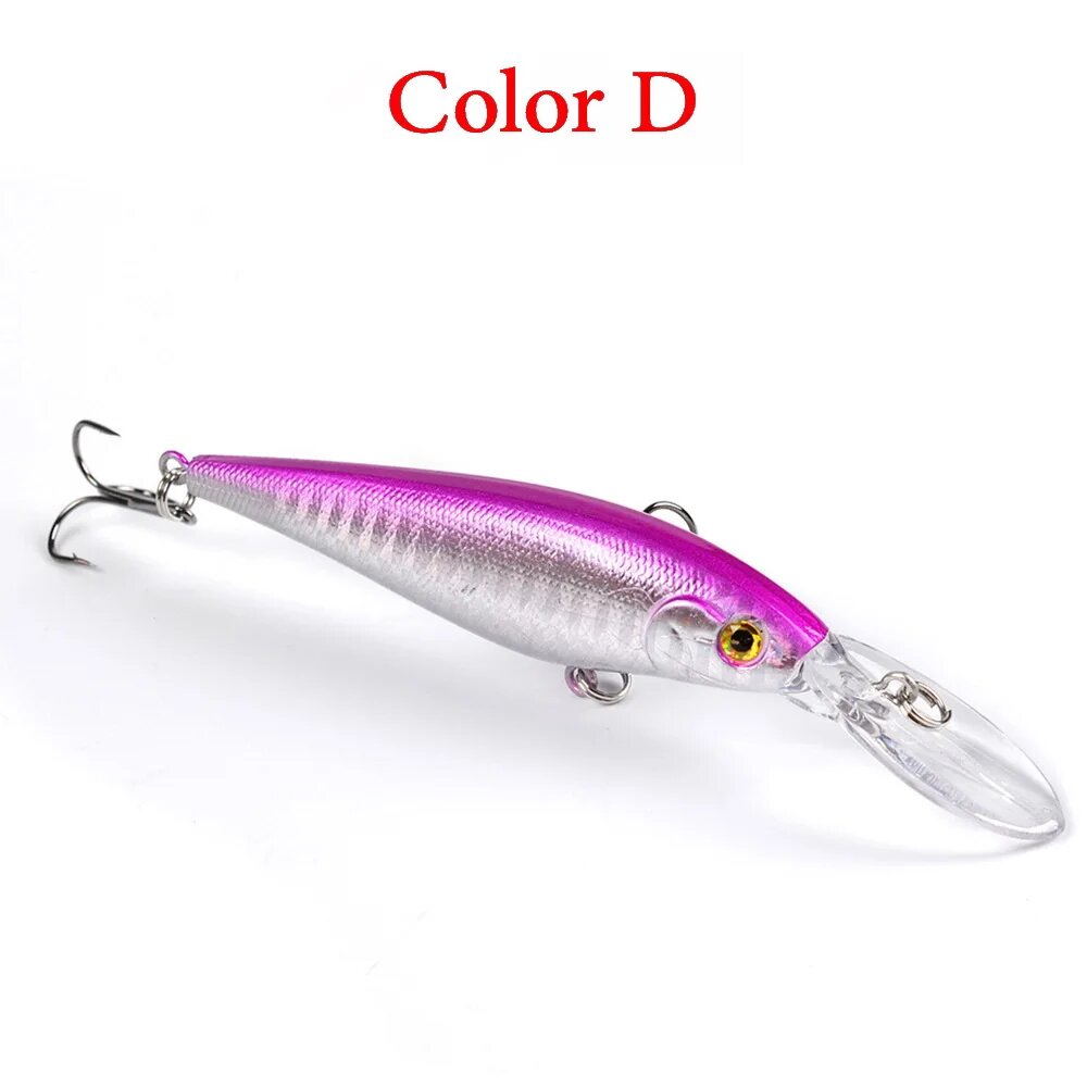 SANMO MINNOW 115 мм, 10.5 г, Розовый (Color D)