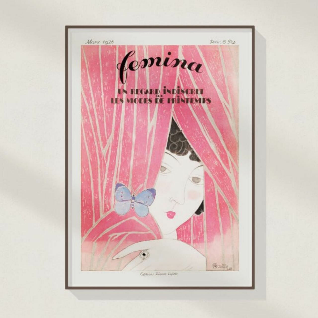 Постер для интерьера без рамки "Femina" 29.7х42 см