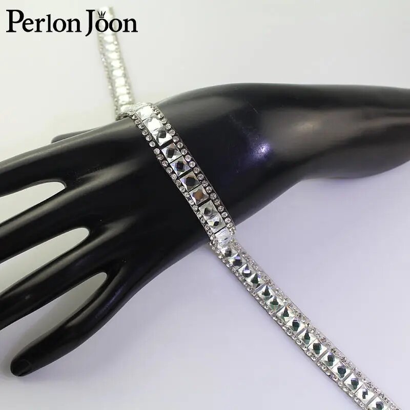 Браслет Perlon Joon со стразами, 1.1cm
