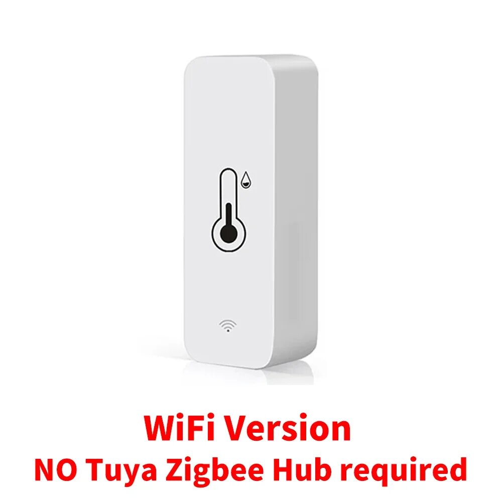 Датчик температуры и влажности Tuya TH01/ZTH01 WiFi Version
