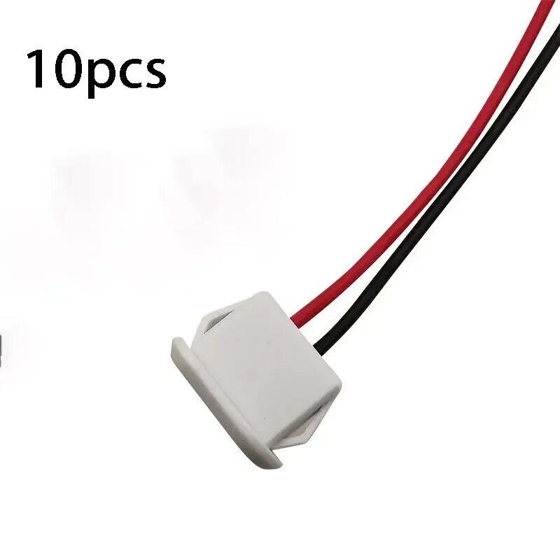 10шт. Разъем питания 2-pin белый