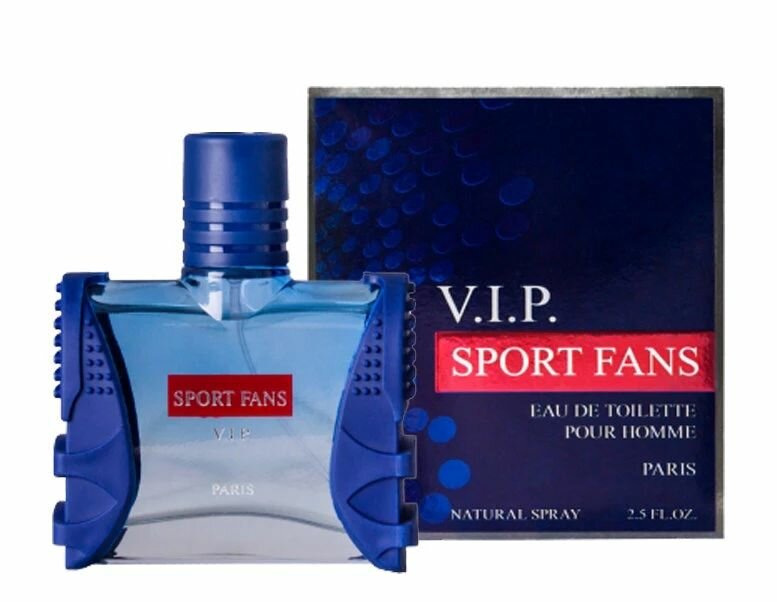 Parfums Gallery мужской туалетная вода Sport Fans V.I.P, 75мл