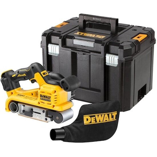 Ленточная шлифовальная машина аккумуляторная Dewalt DCW220NT-XJ, без АКБ и ЗУ