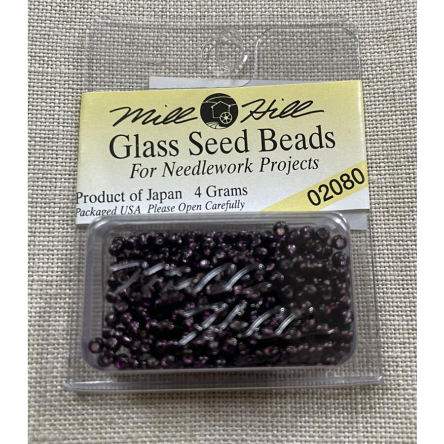 Стеклянный бисер Mill Hill Glass Seed Beads 4.54 г, цвет: 02080