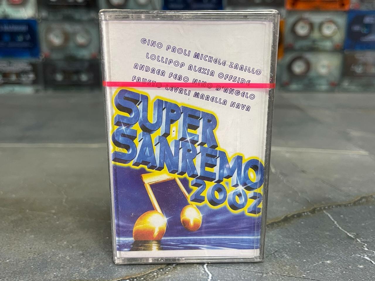 SUPER SANREMO, кассета, аудиокассета (МС), 2002