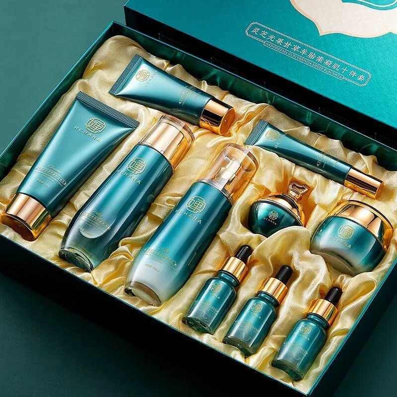 Подарочный набор косметики для ухода за кожей, 10в1, профессиональный