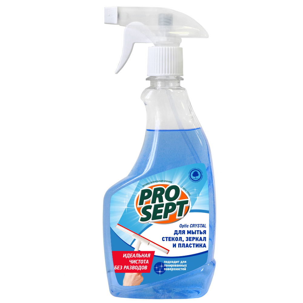 Cредство для Мытья Стекол Prosept Optic Crystal 500мл 114-0 / Просепт.
