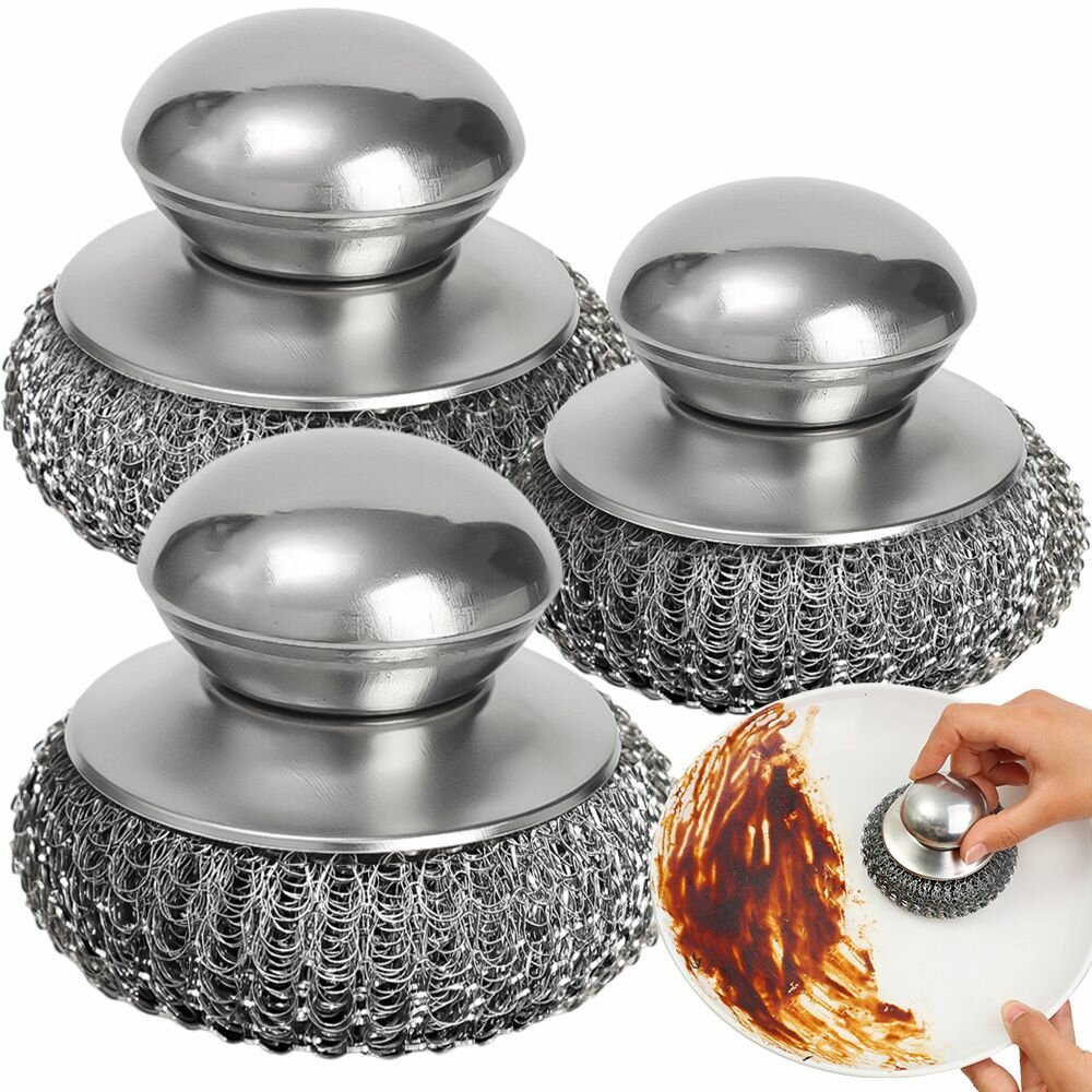 Щетка для посуды с длинной ручкой удобная и функциональная для чистки кастрюль, сковородок и глубоких емкостей