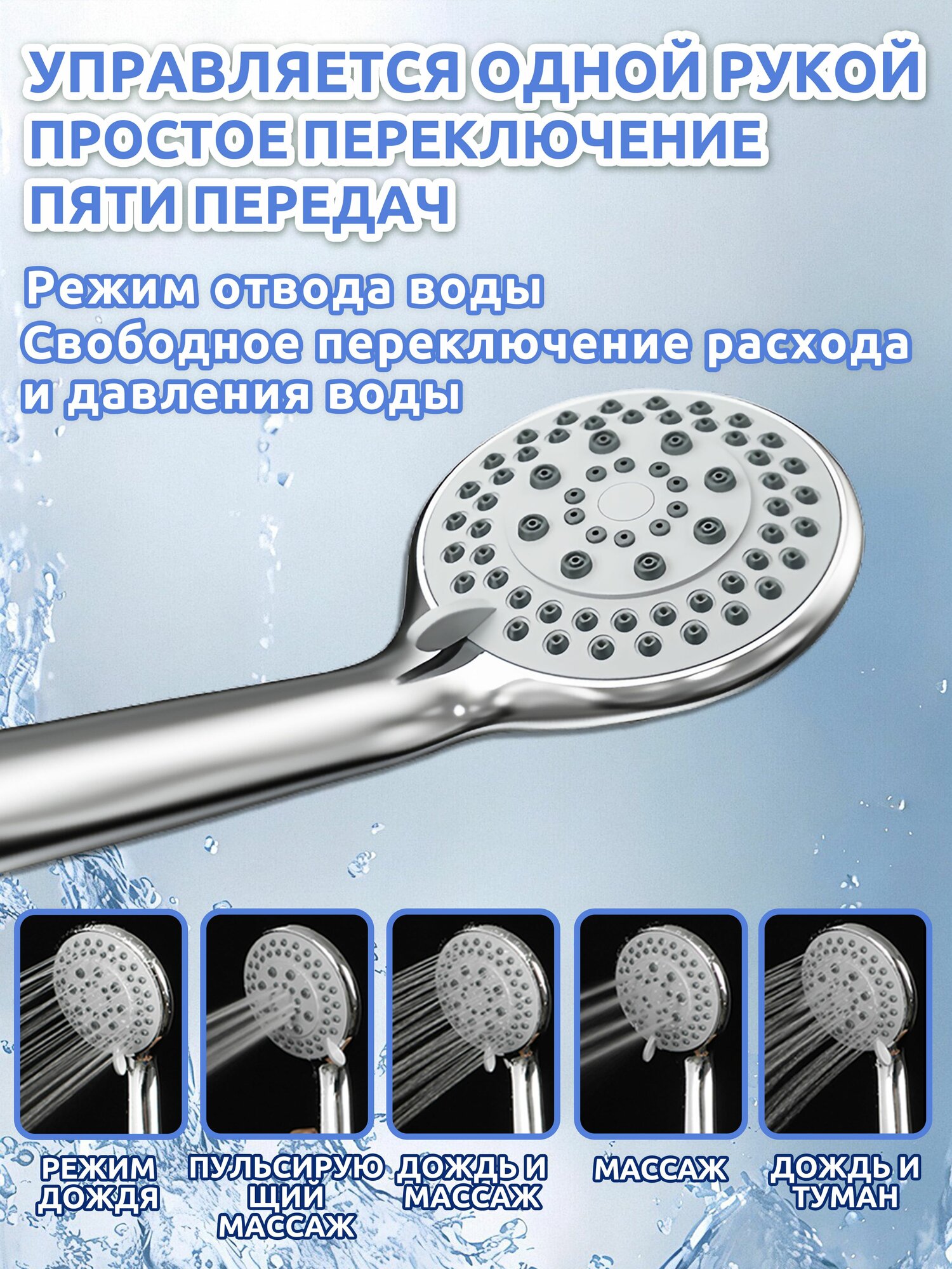 Лейка для душа — фото 1