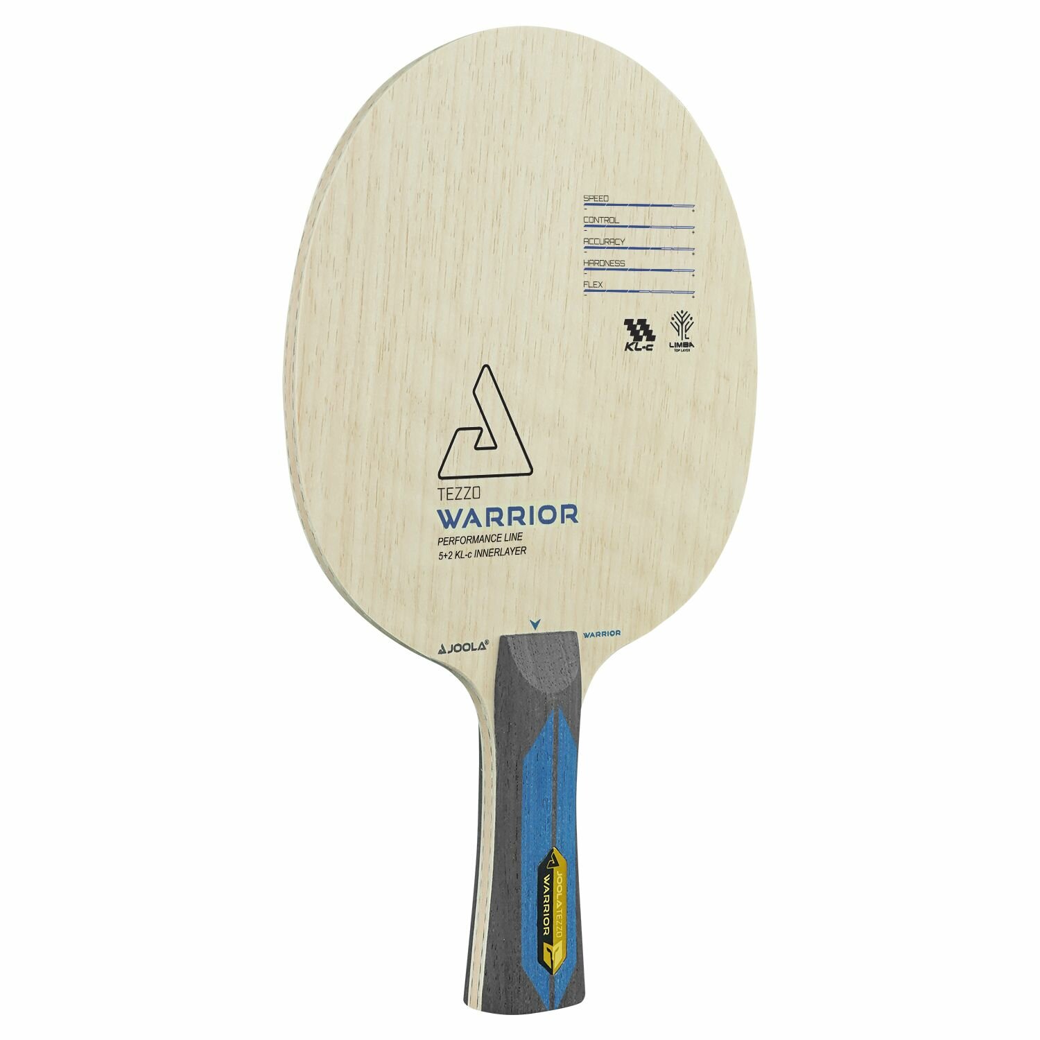 Основание для ракетки настольного тенниса Joola TEZZO WARRIOR, ручка FL (CONC)