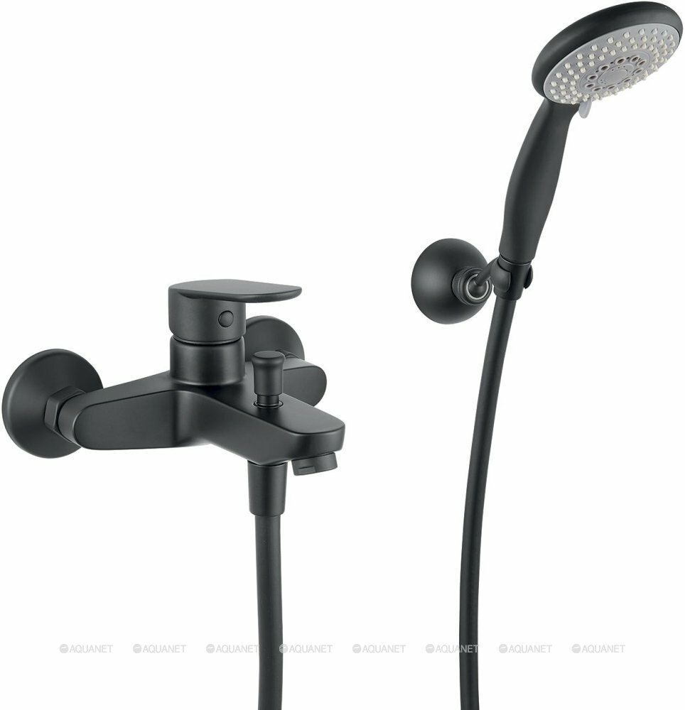 Смеситель для ванны Fiore KEVON BLACK MATT 81NN8150, черный