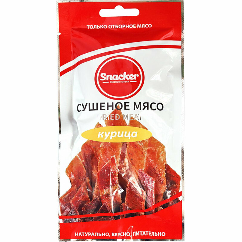 Снеки Курица сушеная Snacker, 50г, 1621365