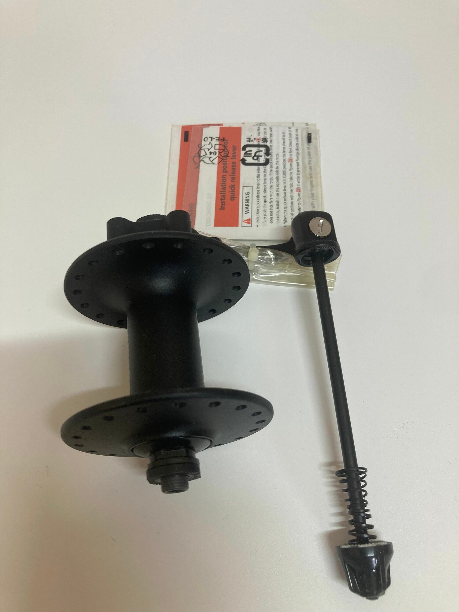 Втулка передняя DEOREM525A.36отв, QR.6болт, чёрн SHIMANO