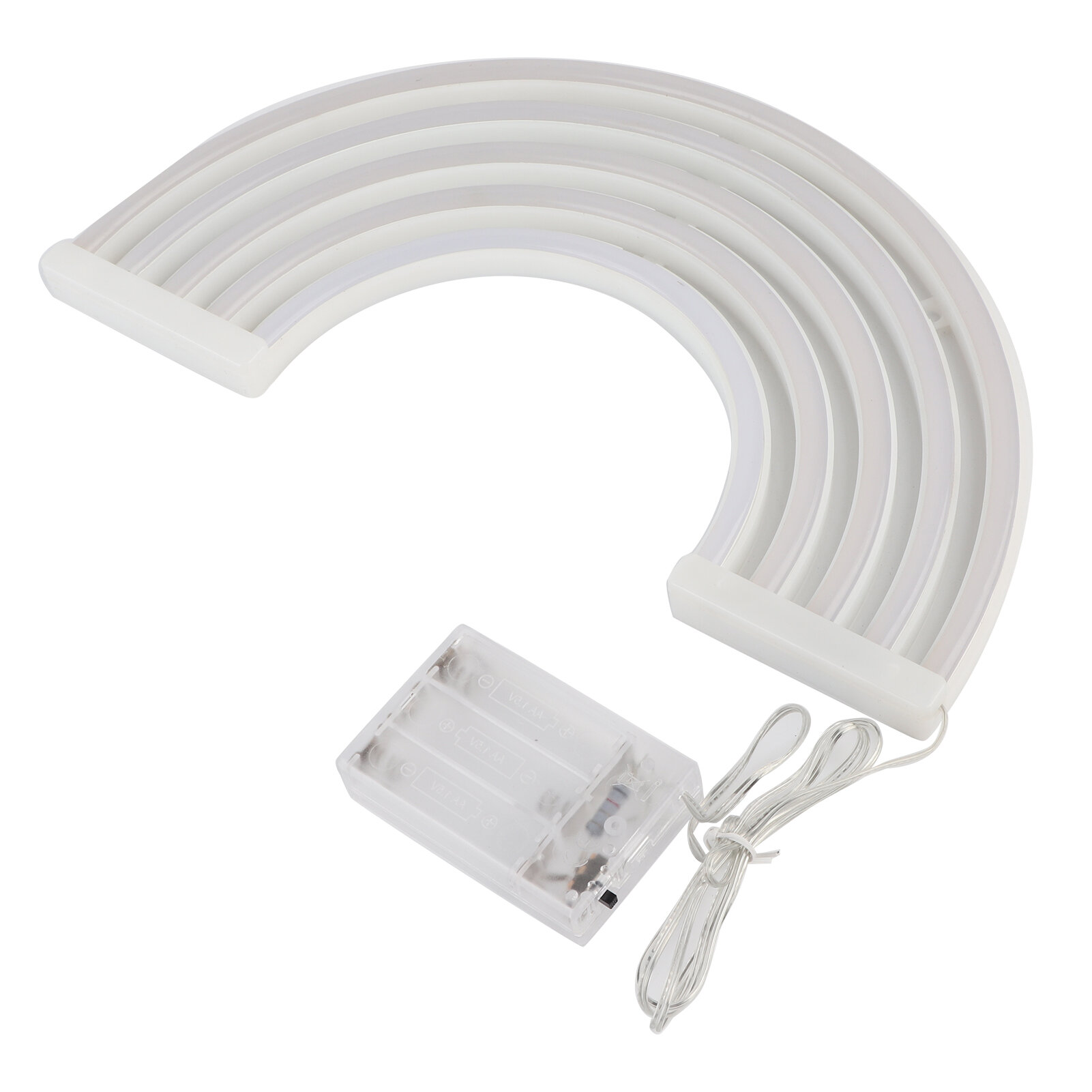 Светодиодный светодиодный светодиодный акриловый задний латекс Neon Light Battery Power Light Light для рождественского новогоднего дня рождения