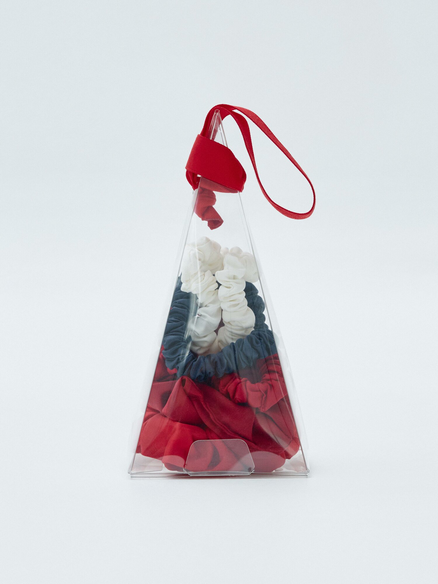 Новогодний набор резинок для волос в упаковке не травмируют волосы