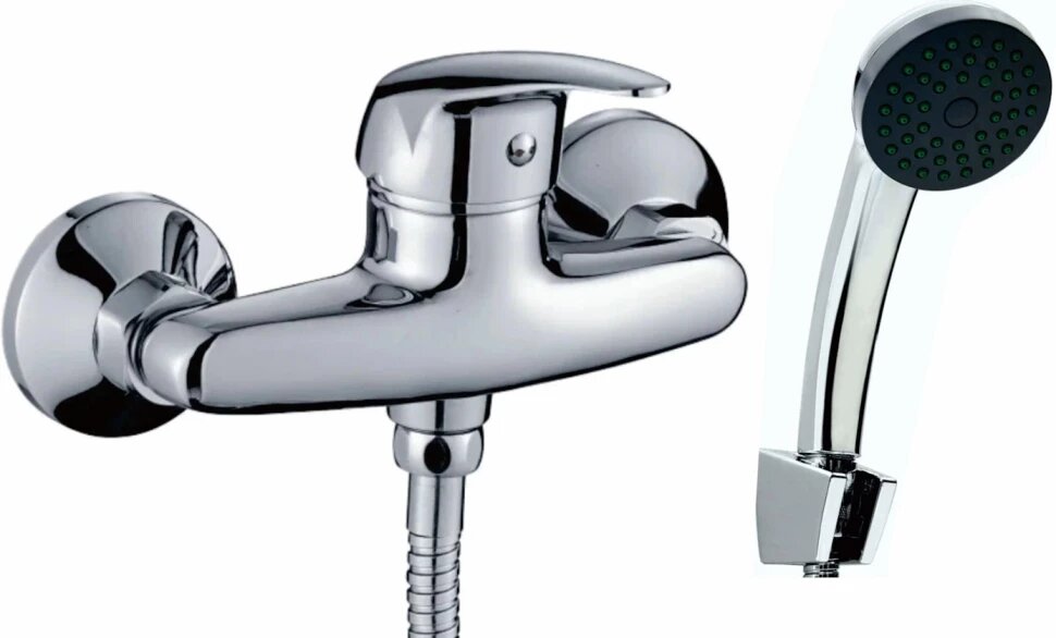 Смеситель для душа D-Lin D160352 с душевым гарнитуром, хром