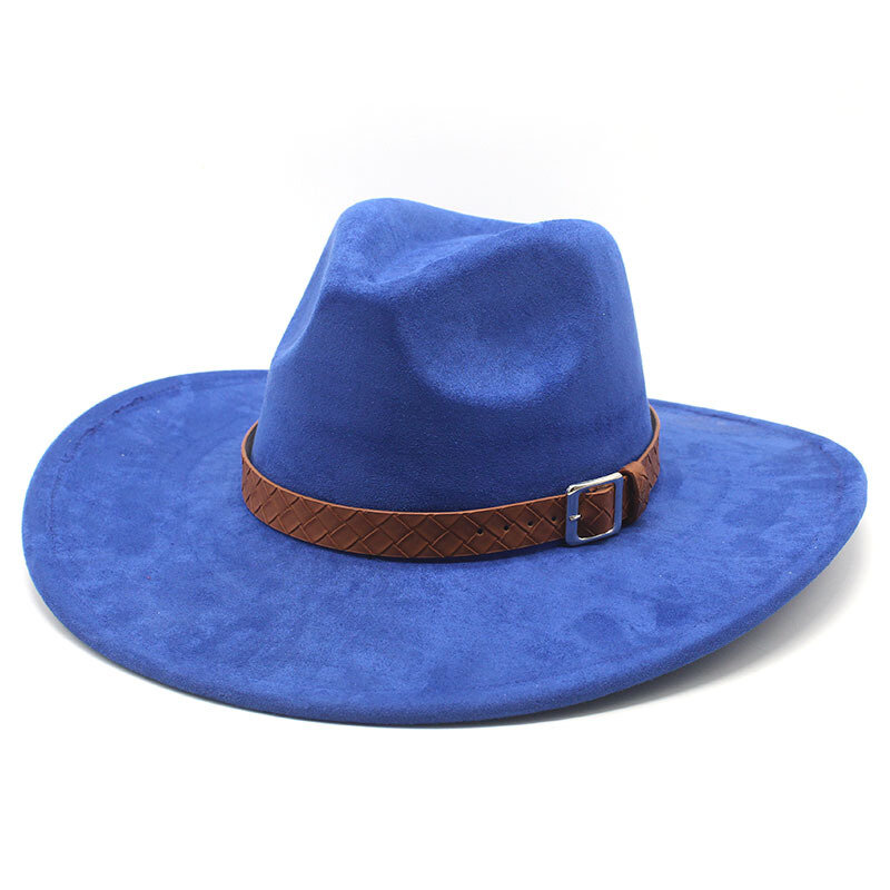 Многоцелевая Джазовая шляпа из замши Унисекс Осень Британский стиль Войлок / MOM-014