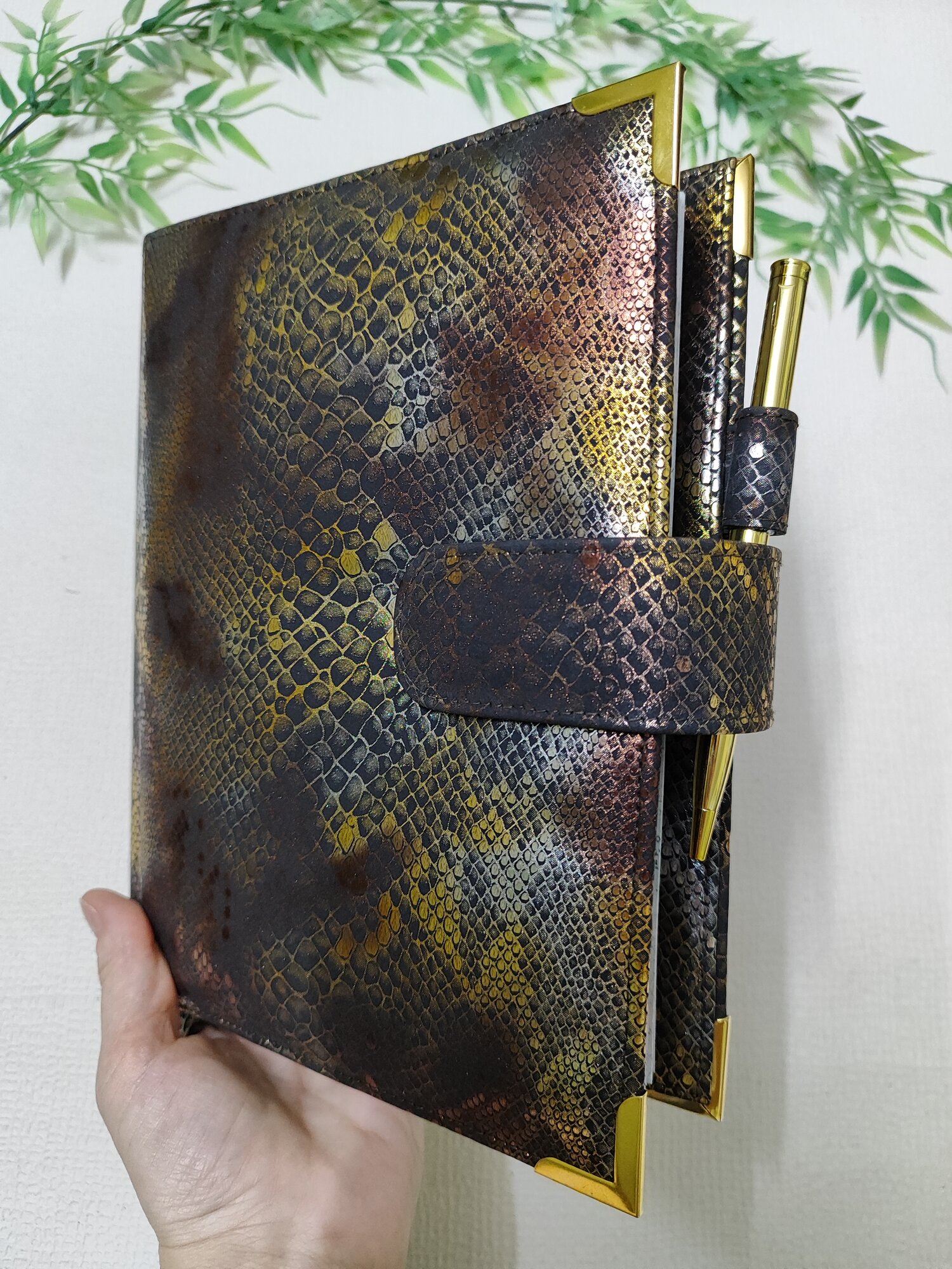 Планер "Дикие лошади", А5, на кольцевом механизме, 152 л, обложка из экокожи