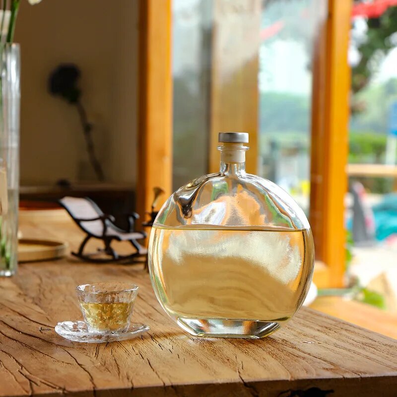 Стеклянная бутылка для кофе 500ml