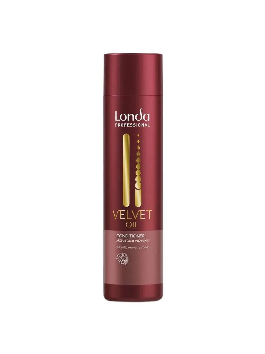 Кондиционер Londa Velvet Oil с аргановым маслом для мягкости и блеска волос, 250 мл.