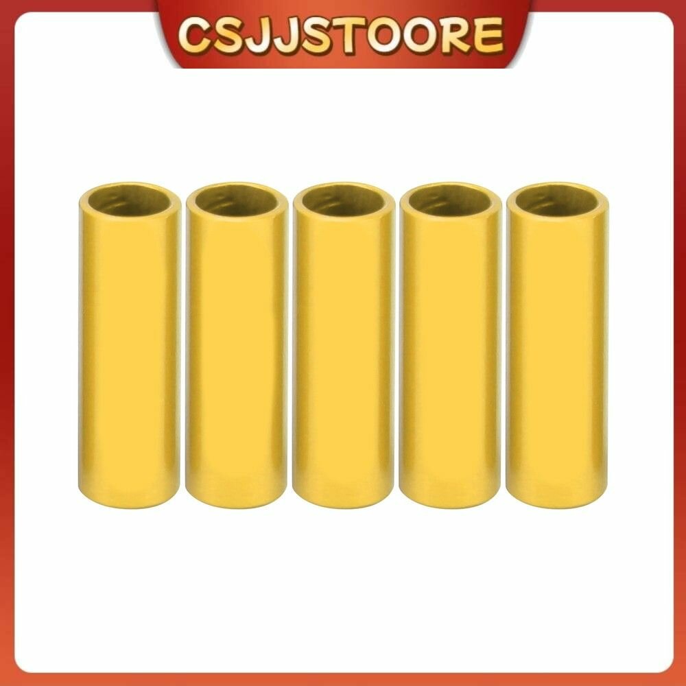 DUUTI 5 шт. 4 мм концевые крышки троса, алюминиевые, обжимные наконечники, для дорожного велосипеда