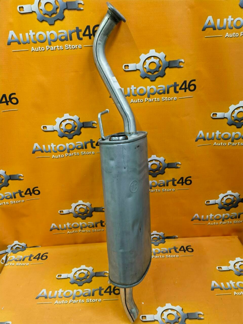 Глушитель в сборе с кольцом Лифан Солано, Lifan Solano