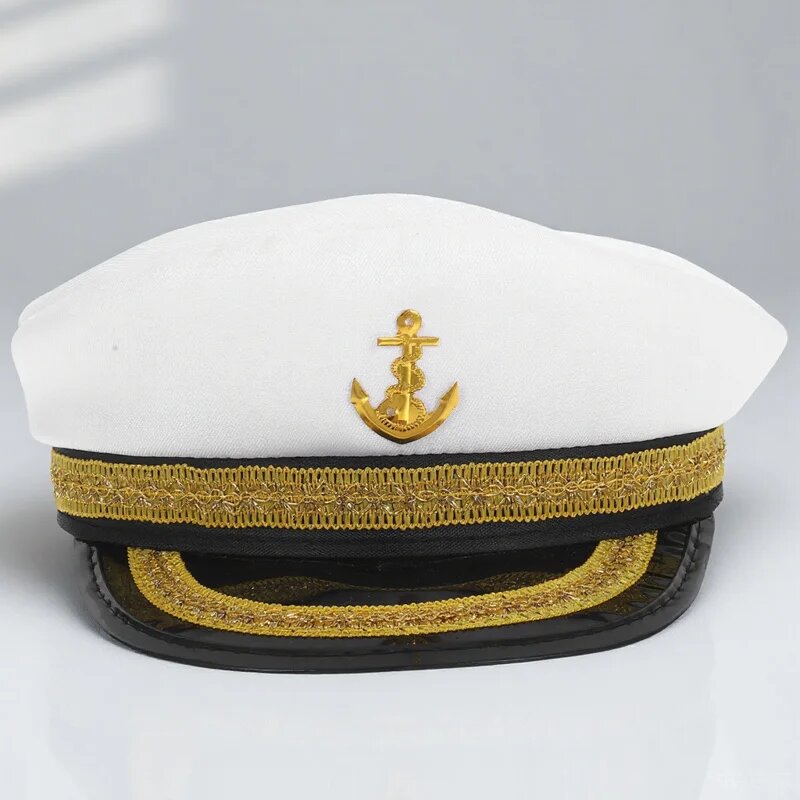 Шляпа капитана темно-синяя полиэстер