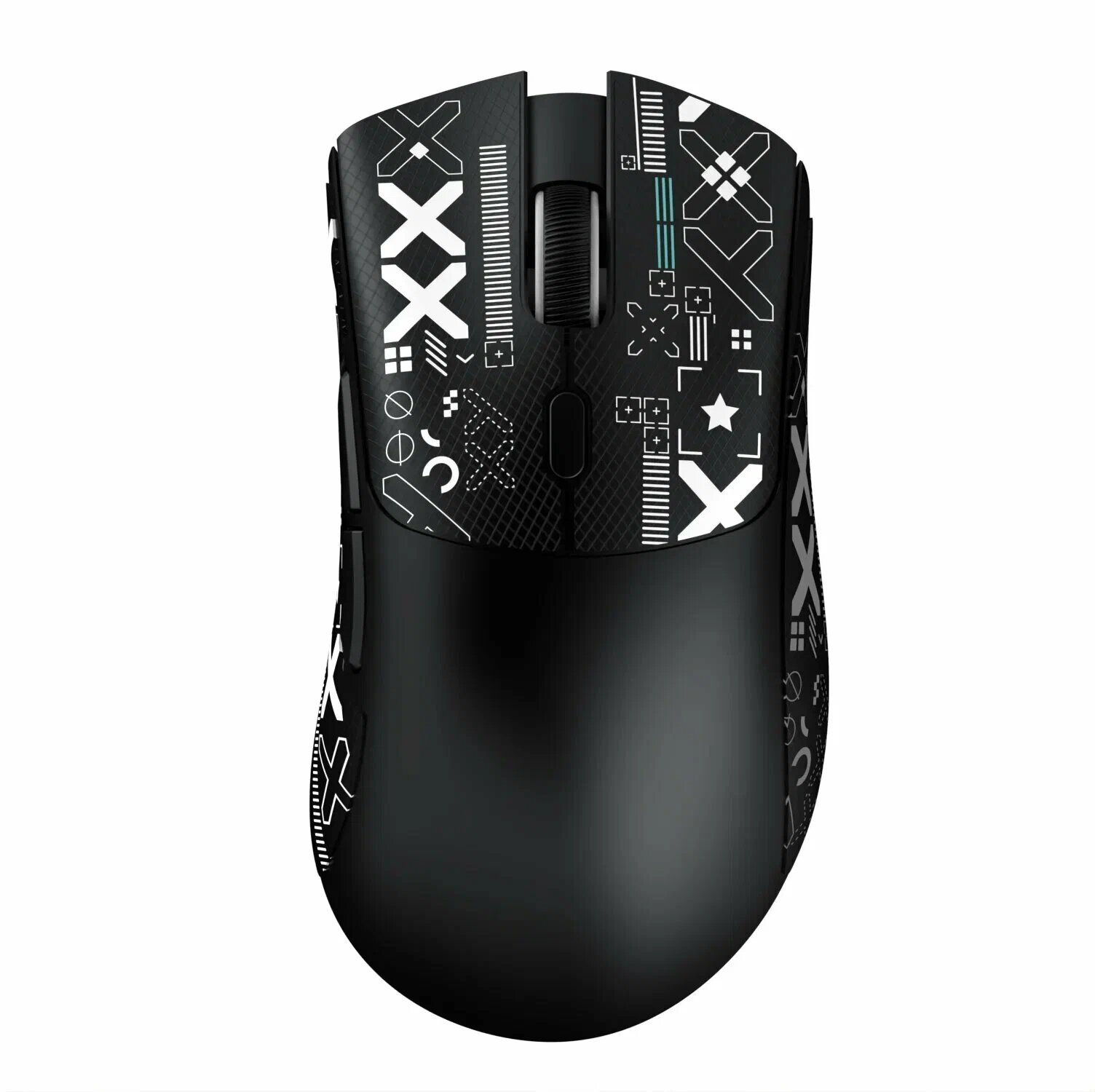 Беспроводная игровая мышь Attack Shark R1 PAW3311 Black, черная