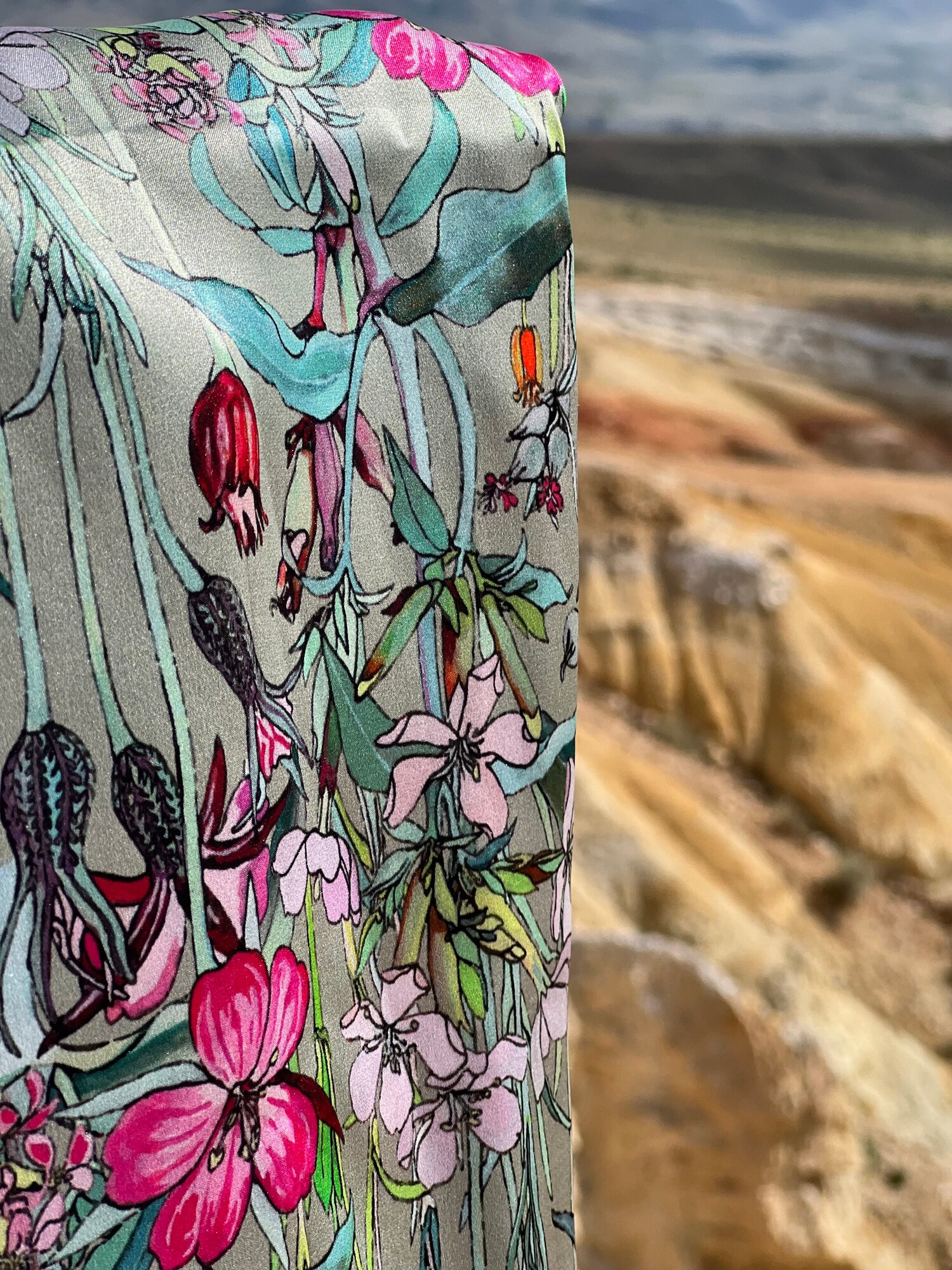 Платок Сибирские травы для девочек и женщин