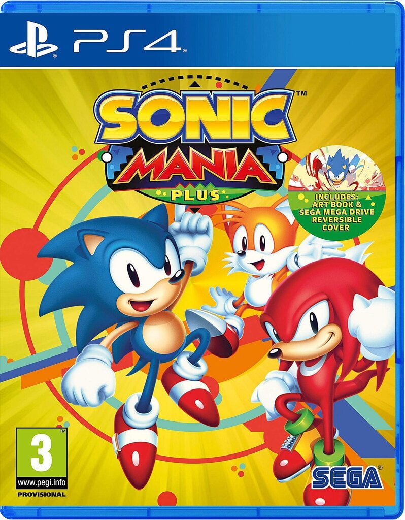 Sonic Mania Plus [PS4, английская версия]