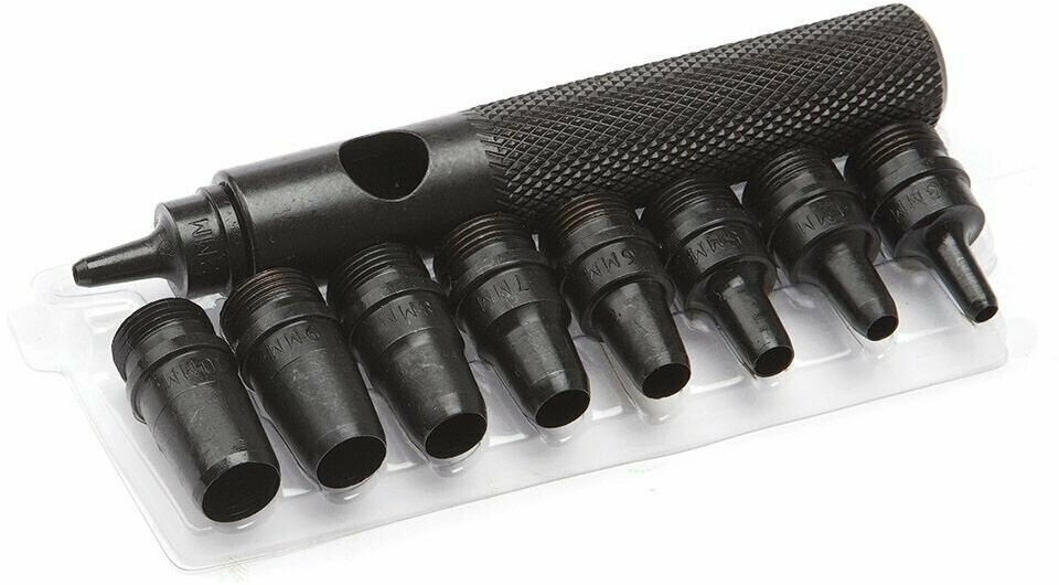 Набор просечек со сменными насадками, 10 предметов 376510 Дело техники