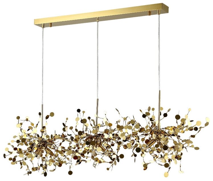 Подвесная люстра Crystal Lux GARDEN GARDEN SP3х3 L1200 GOLD