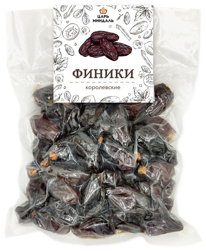Финики Королевские Царь Миндаль, 1 кг