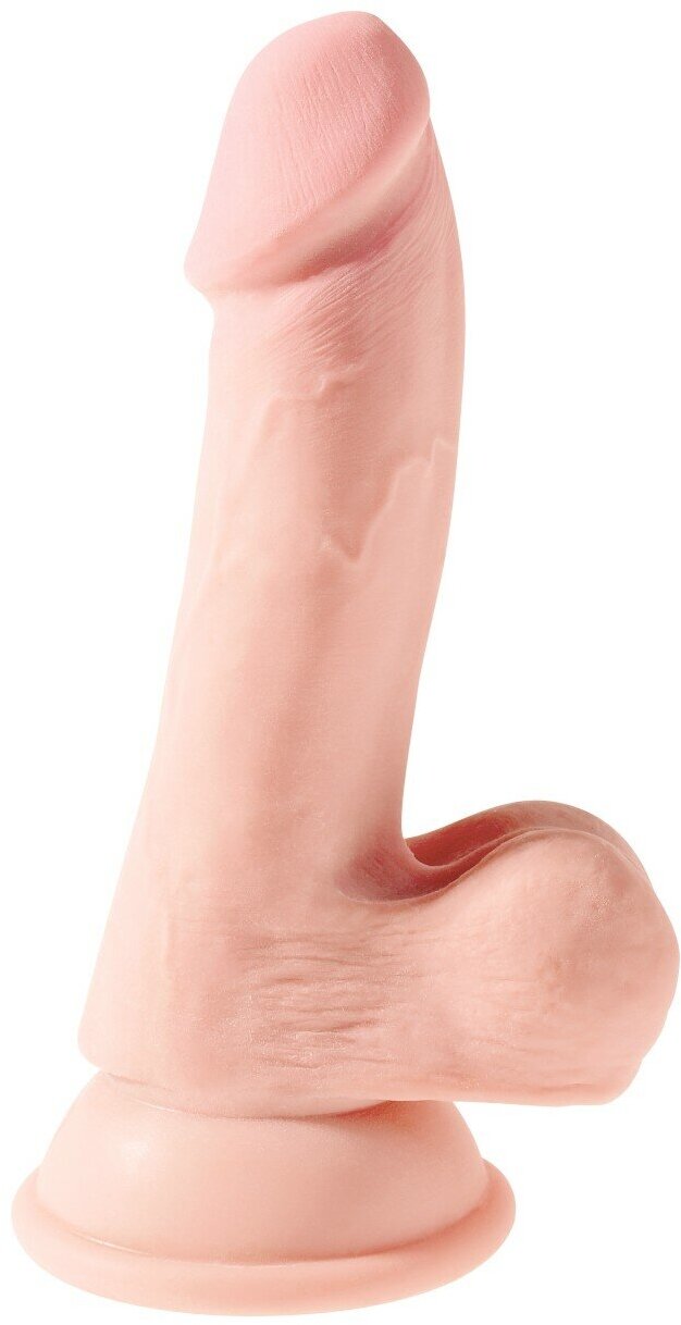 Телесный фаллоимитатор на присоске 6,5 Triple Density Cock 20,3 см Pipedream