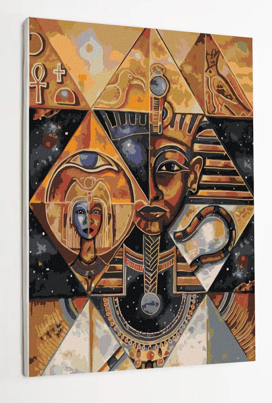 Картина по номерам на холсте с подрамником, "Египет. Фараон", 40х60 см