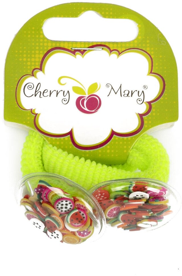 CHERRY MARY R6124 Набор резинок для волос 2 шт №02 ассорти эластичные не тянут